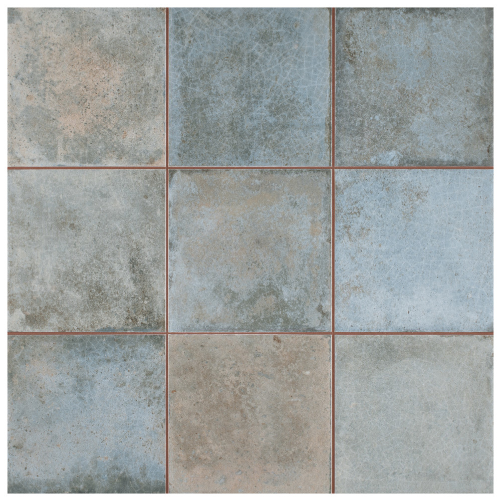 Historic Houseparts, Inc. > Kings Tile Collection > Kings Etna Blue 13 ...