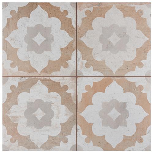Historic Houseparts, Inc. > Kings Tile Collection > Kings Clay Blossom ...