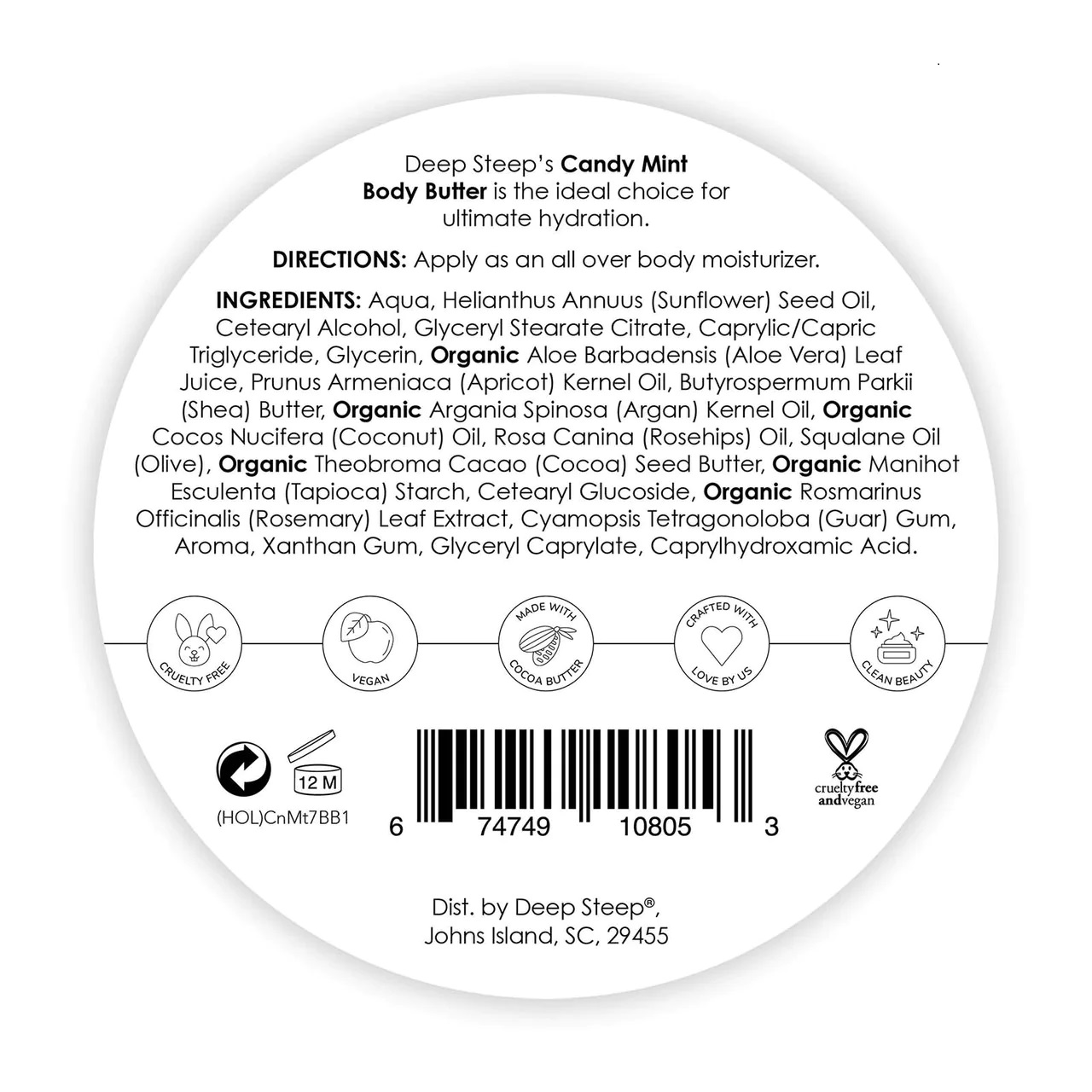 Historic Houseparts, Inc. > Deep Steep > Deep Steep Argan Oil Body ...