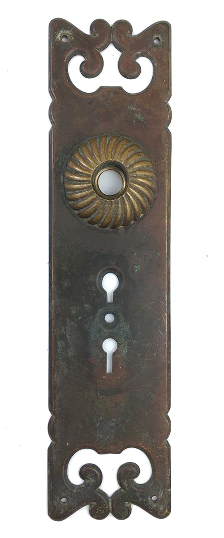 Historic Houseparts, Inc. > Antique Door Plates > Antique Cast Bronze ...