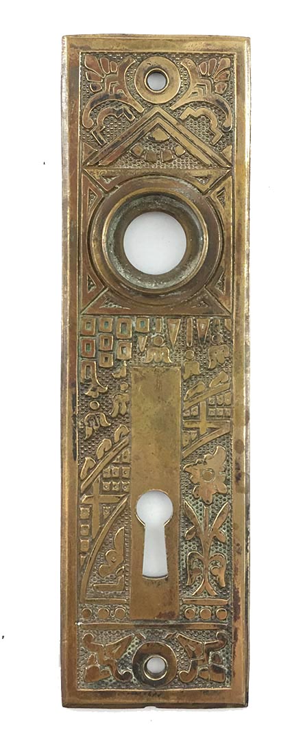 Historic Houseparts, Inc. > Antique Cast Bronze "Ceylon" Pattern Door ...