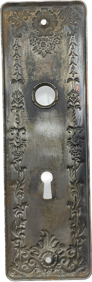 Historic Houseparts, Inc. > Antique Door Plates > Antique Wrought Steel ...