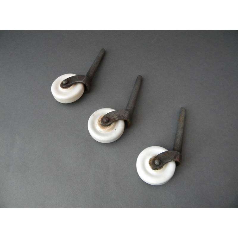 Historic Houseparts, Inc. > Antique Casters and Paw Feet > Set of 3 ...