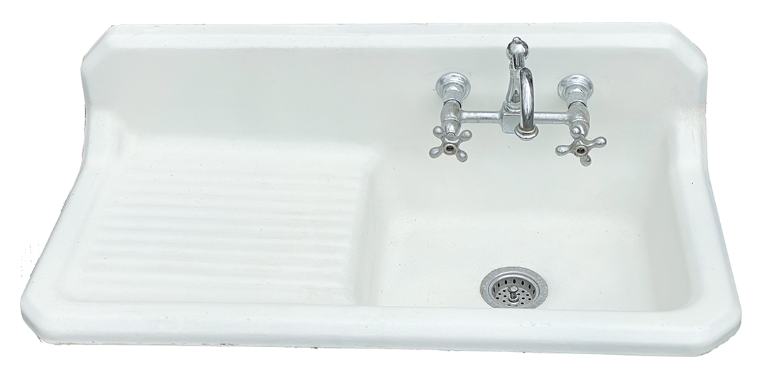 Historic Houseparts, Inc. > Antique Kitchen Sinks > Antique 42" White ...