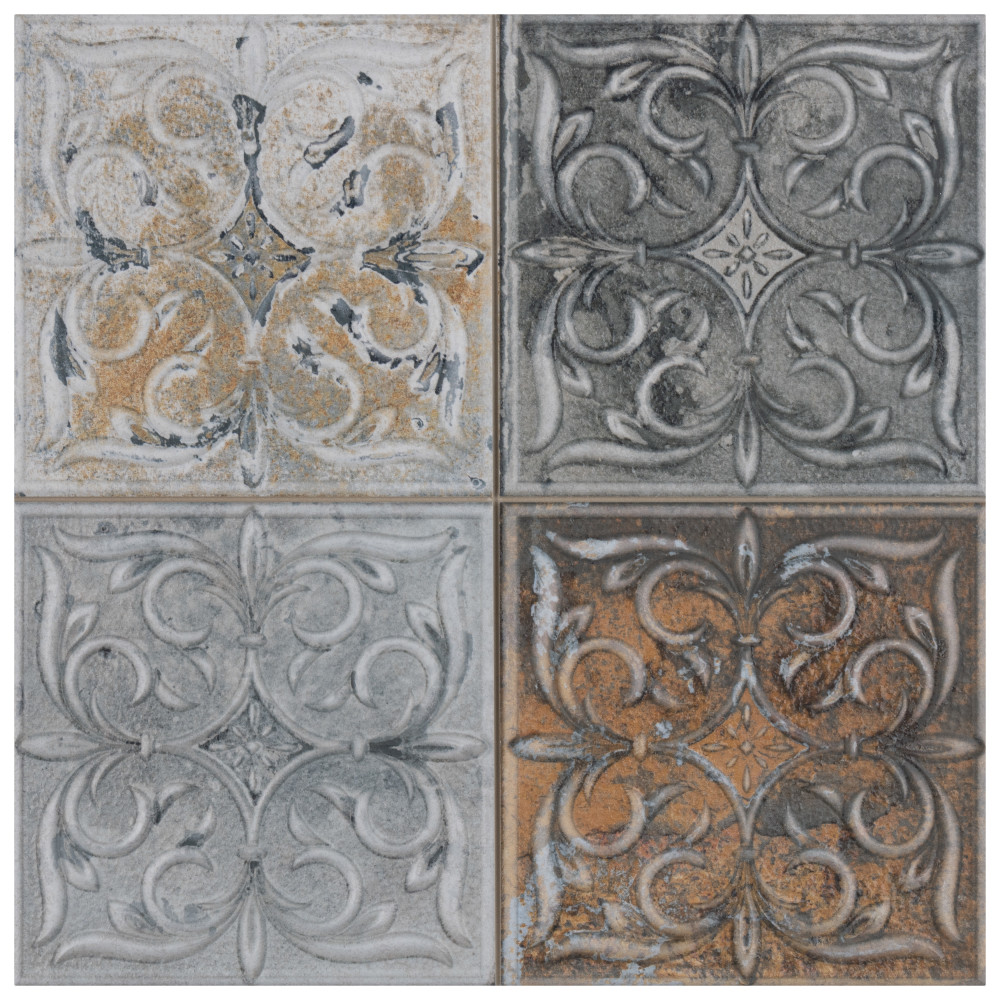 Historic Houseparts, Inc. > Antigua Tile Collection > Antigua Lis Mix ...
