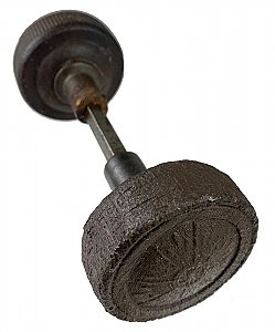 Historic Houseparts, Inc. > Antique Door Knobs > Antique Hemacite ...