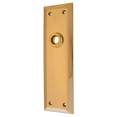 Historic Houseparts, Inc. > Door Plates > Forged Brass Door Plate - No ...