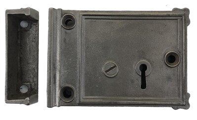 Historic Houseparts, Inc. > Antique Rim Locks > Antique Cast Iron ...